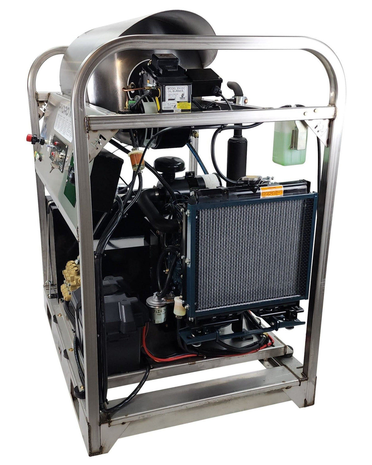 Hydro Max DCD6050KuG - 6gpm @ 5100psi - Kubota diesel - Hot Pressure W