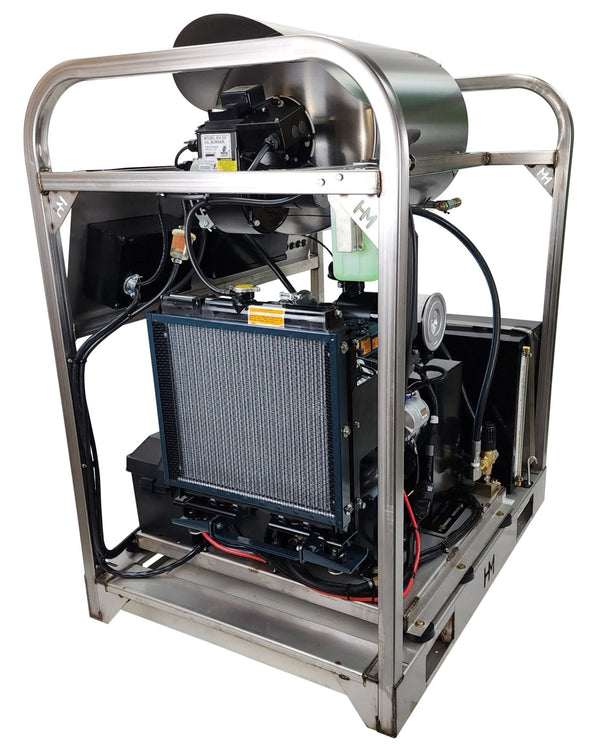 Hydro Max DCD6050KuG - 6gpm @ 5100psi - Kubota diesel - Hot Pressure W