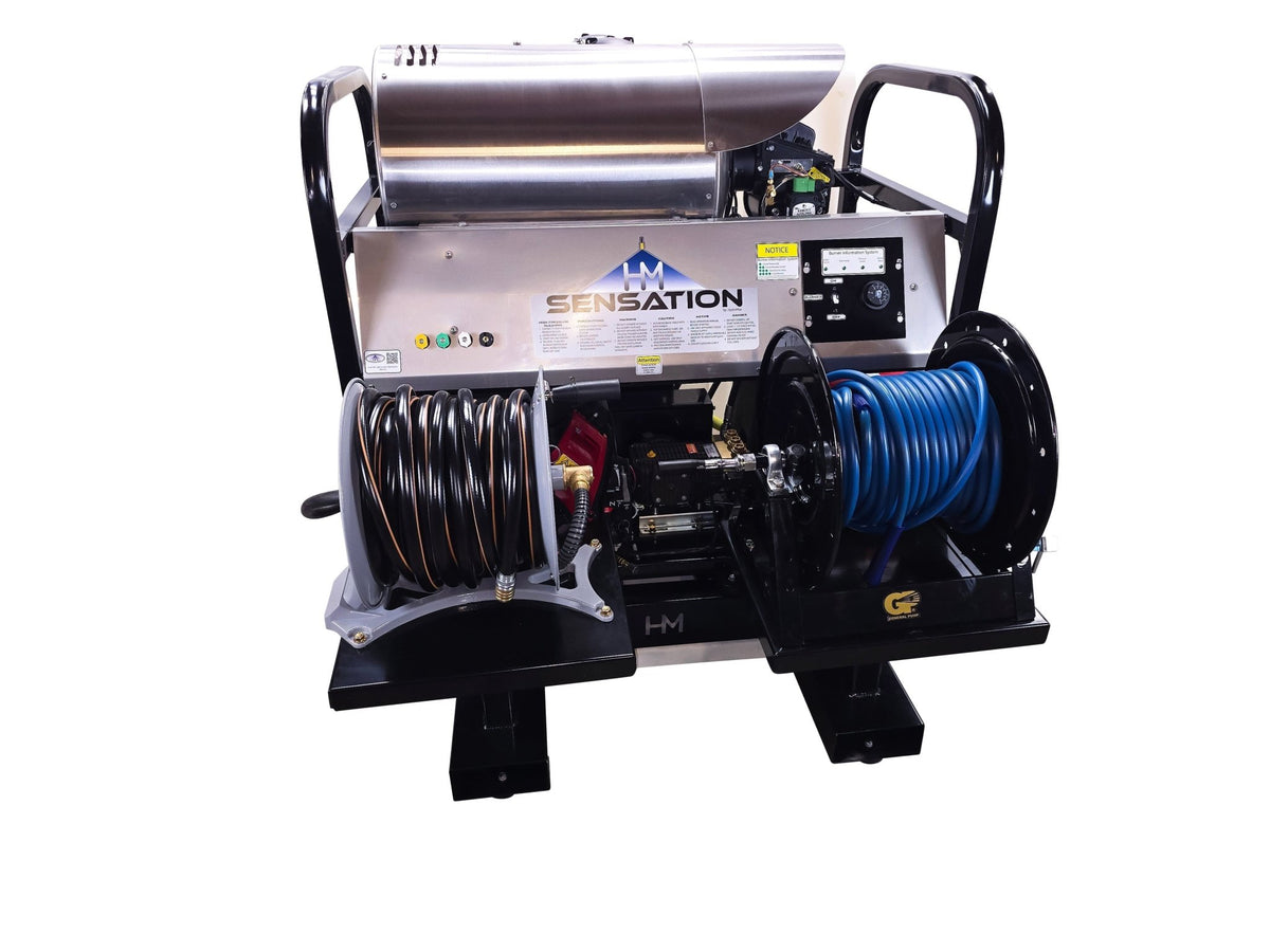 Hydro Max Tank Skid-TSSG640HA-200 (200gallon) 5.5gpm@3600psi-Hot Water